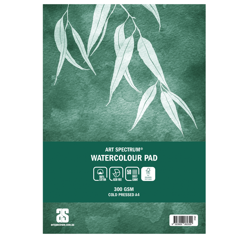 AS Watercolour Cold Press Pad 300gsm A4 – Art Parts Fine Arts Supplies