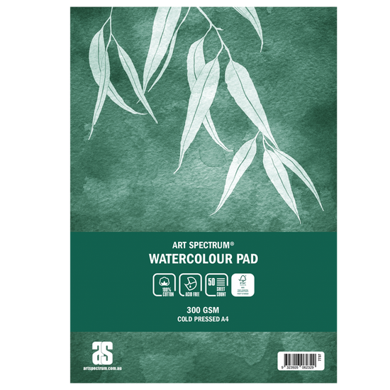 AS Watercolour Cold Press Pad 300gsm A4 – Art Parts Fine Arts Supplies