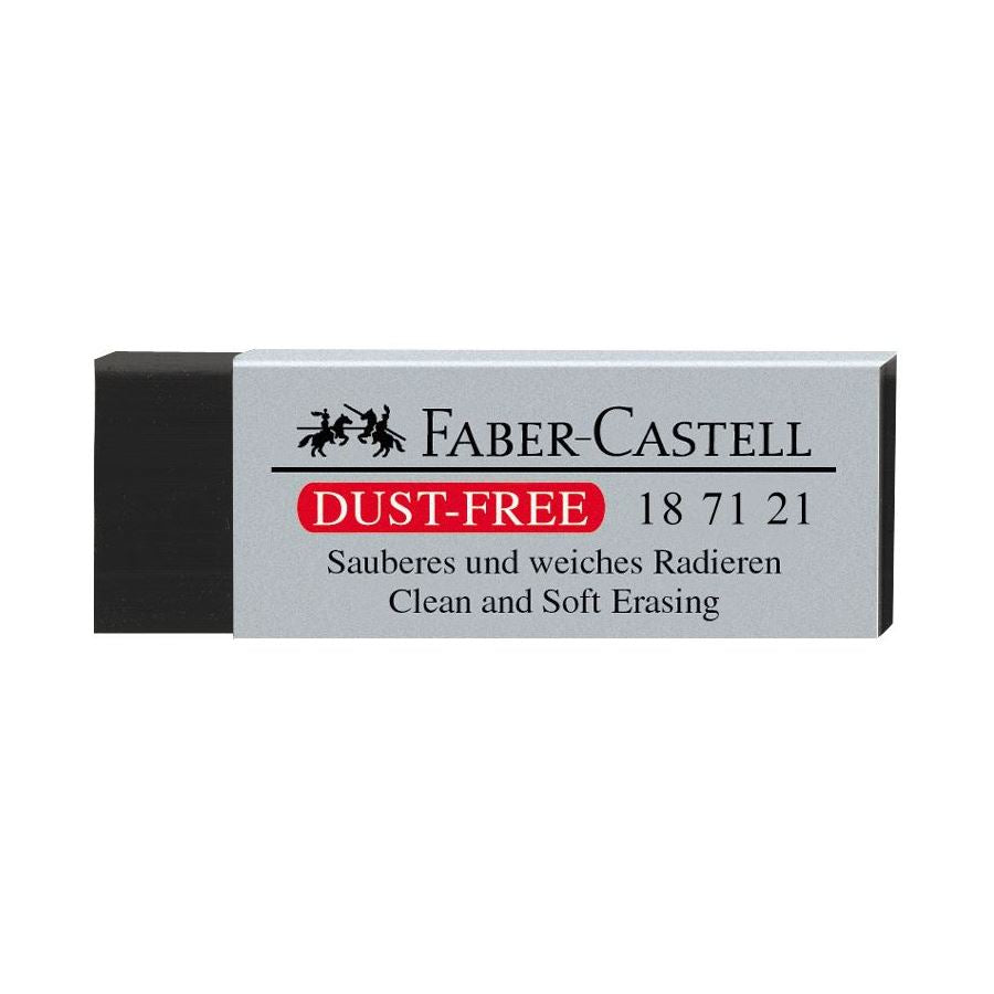 Faber Castell Dust Free Eraser - Black / White – Art Parts Fine Arts ...